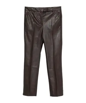 Incotex Textured Trousers - Brown