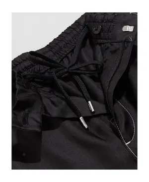 Prada Silk Straight Casual Pants