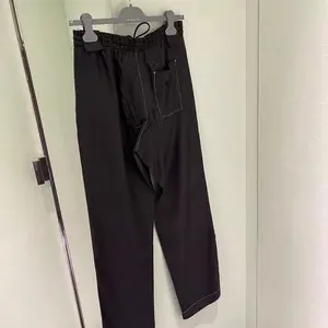 Prada Silk Straight Casual Pants