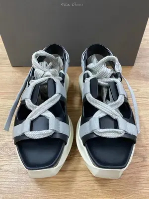 Rick Owens Geth Wrap-strap Sandals