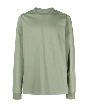Rick Owens Crew Neck Pullover Sweatshirt - Gray