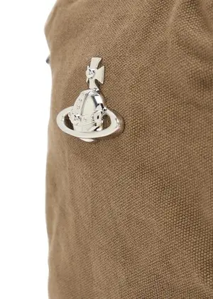 VIVIENNE WESTWOOD Canvas Crossbody Bag