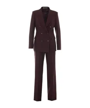 Tagliatore Double-breasted Suit Set With Notch Lapels