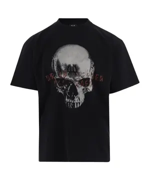 44 LABEL GROUP Skull Print T-shirt