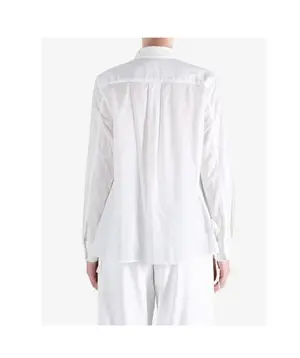 Y’s Long-sleeve Shirt With Pleated Waist