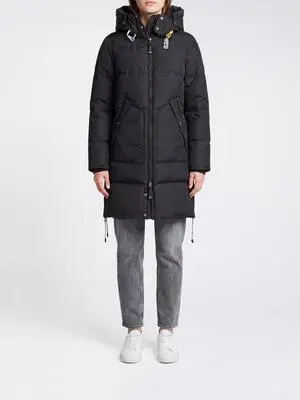 PARAJUMPERS Quilted Down Jacket With High Collar And Signature Buckle - No