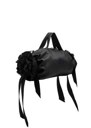 Simone Rocha Double Ribbon Rosette Handle Bag