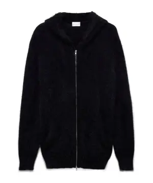 7 For All Mankind Plush Zip-up Hoodie