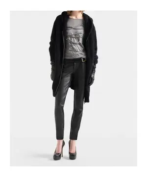 7 For All Mankind Plush Zip-up Hoodie