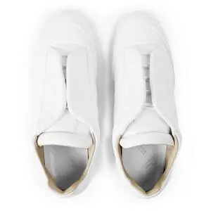 MAISON MARGIELA Low Top Slip-on Leather Sneakers