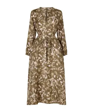 Max Mara Printed Maxi Dress