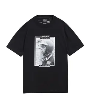 Barbour Short-sleeved T-shirt - Black