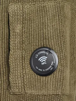 C.P. COMPANY Lens Pocket Knitted Sweater