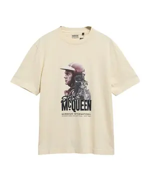 Barbour Short-sleeved T-shirt - Powder