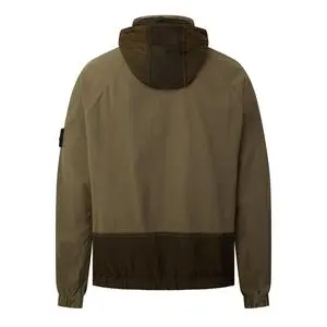 Stone Island Colorblocked Hooded Jacket