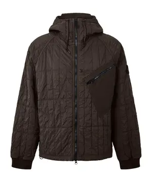 Stone Island Hooded Quilted Jacket
