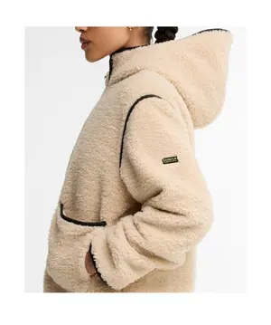 Barbour Zip-up Hooded Fleece Jacket