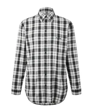 Balenciaga Plaid Longsleeve Shirt