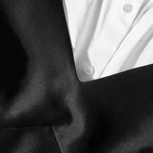 Balenciaga Layered Shirt, Pinafore Dress, And Mini Skirt Set - Black