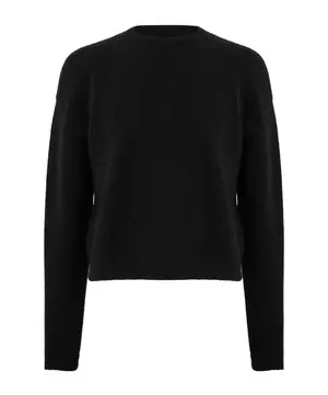 Rick Owens Crew Neck Long Sleeve Knit Top