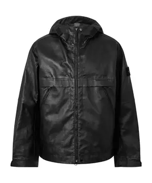 Stone Island Coated Hooded Jacket