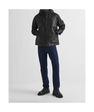 Stone Island Coated Hooded Jacket