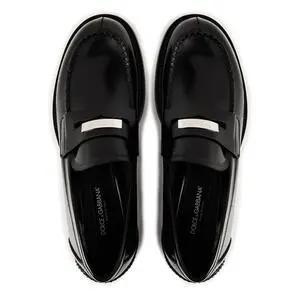 Dolce & Gabbana Polished Penny Loafers