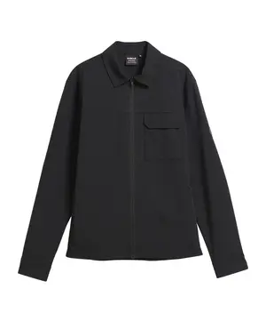 Barbour Long-sleeve Zip-up Shirt Jacket With Flap Pocket