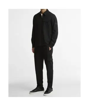 Barbour Long-sleeve Zip-up Shirt Jacket With Flap Pocket