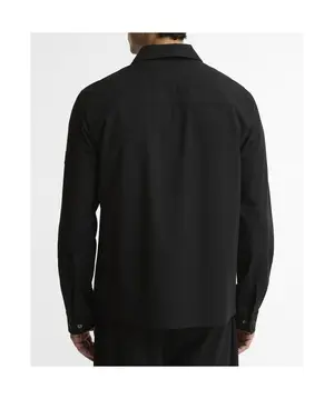 Barbour Long-sleeve Zip-up Shirt Jacket With Flap Pocket