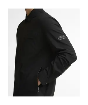 Barbour Long-sleeve Zip-up Shirt Jacket With Flap Pocket