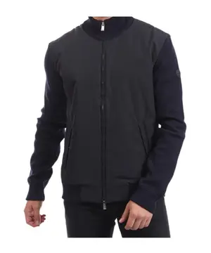 Hugo Boss Darkblue Casual Jacket - Black