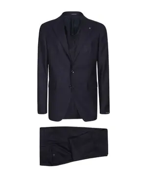 Tagliatore Single-breasted Tailored Suit - Black