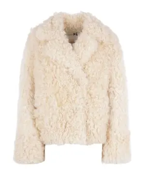 MANZONI 24 Shearling Jacket - Ivory