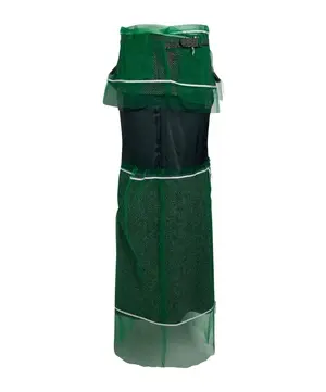 MAISON MARGIELA Sleeveless Off-shoulder Dress - Blue