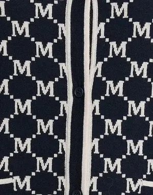 Max Mara Lightweight Knit Long Sleeve Coat