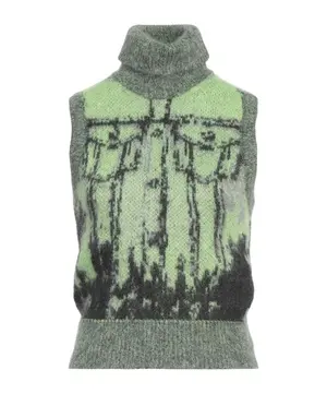 DIESEL® Sleeveless Knit Turtleneck Top