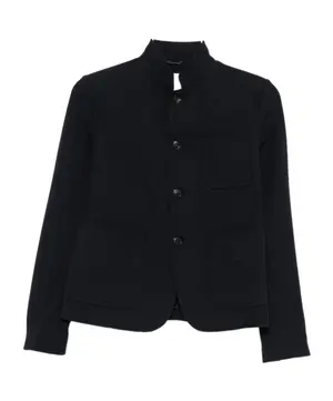 CIRCOLO 1901 Mandarin Collar Patch Pocket Jacket