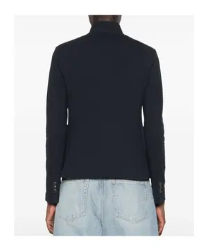 CIRCOLO 1901 Mandarin Collar Patch Pocket Jacket