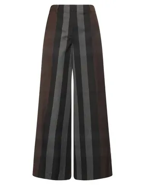Burberry Wide-leg Striped Trousers