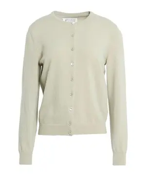 MAISON MARGIELA Solidcolor Wool Knit Sweater - Green