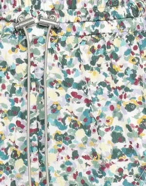 Isabel Marant Étoile Multicolor Printed Drawstring Shorts