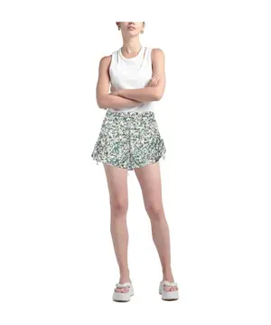 Isabel Marant Étoile Multicolor Printed Drawstring Shorts