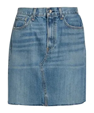 Rag & Bone Mid-length Denim Skirt