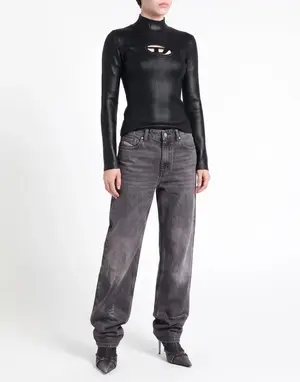 DIESEL® Solidcolor Longsleeve Knit Sweater