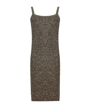 Sportmax Sleeveless Scoop Neck Knit Dress