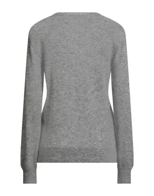 Saint Laurent Lightweight Knit Long Sleeve Crewneck Top