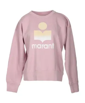 Isabel Marant Étoile Crewneck Long Sleeve Top - Pink