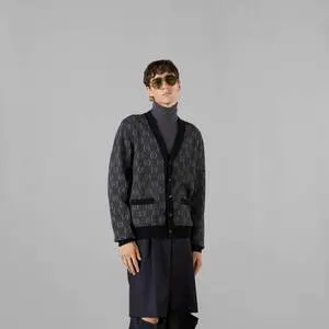 Gucci Gg Jacquard Button-up Cardigan