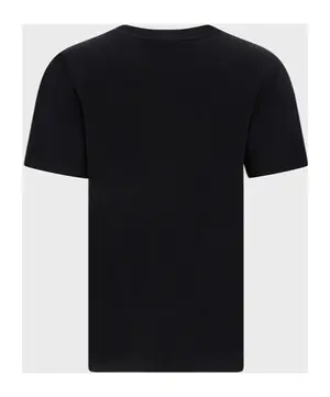 Burberry Logo-print Cotton T-shirt - Black